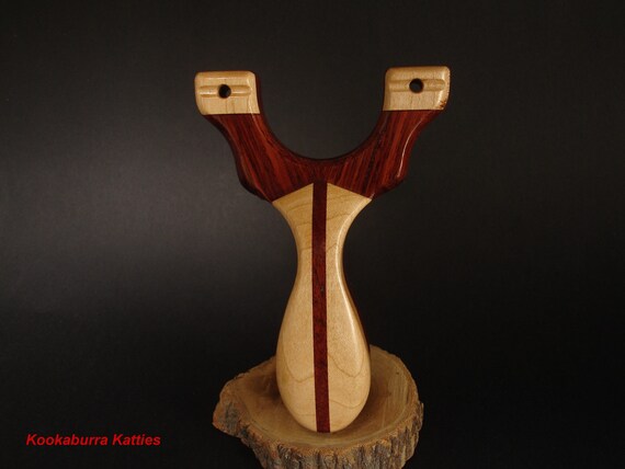 Wood Slingshot Custom Made Catapult Shanghai Hand Made - Etsy