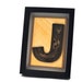 Quilling Monogram Letter J Card Framed Initial J Quilled Blank Greeting ...