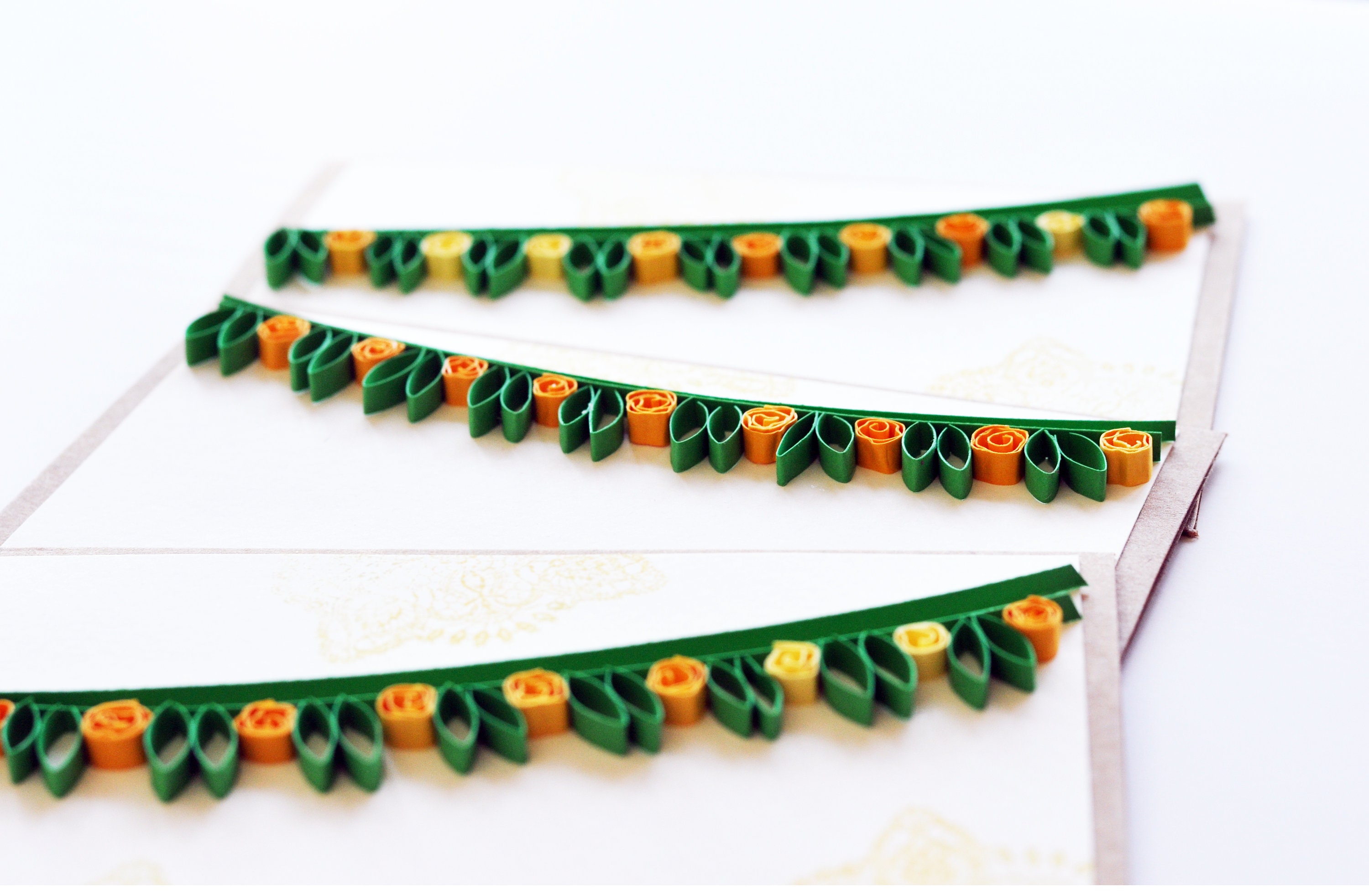 Quilling Diwali Greeting Cards | Hindu Festival of Lights | Merigold ...