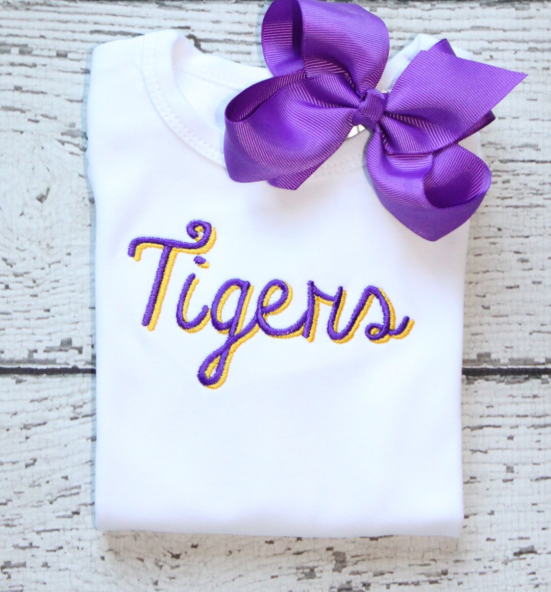 Monogrammed LSU Shirt Louisiana Shirt LSU Baby Outfit - Etsy