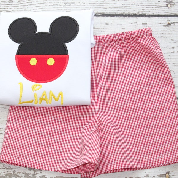 Mickey Shorts Set - Etsy