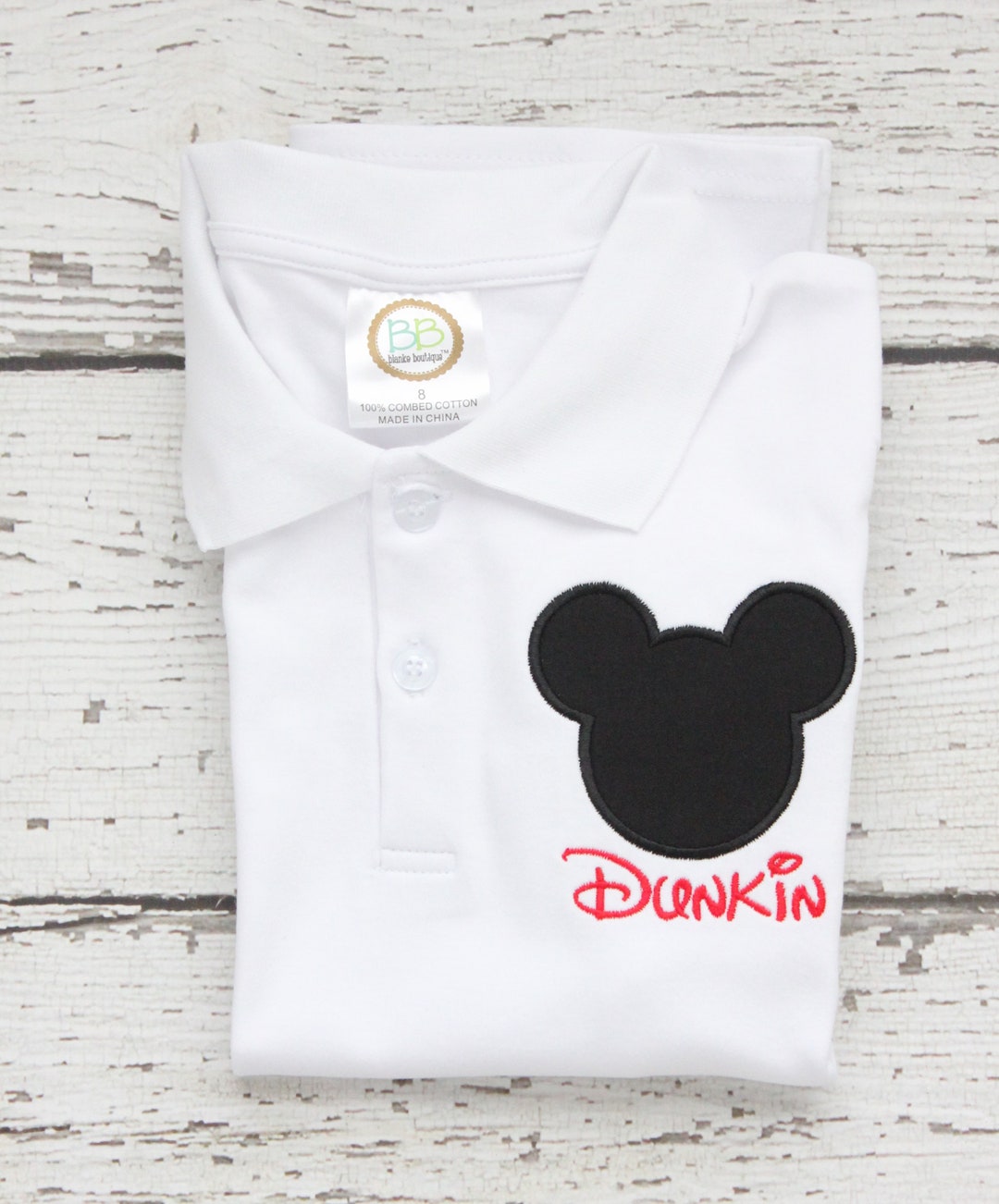 Mickey Polo, Monogrammed Disney Polo, Classic Disney Polo - Etsy