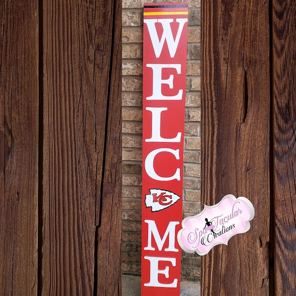 Kansas City Chiefs Door Signs - Etsy