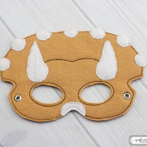 Triceratops Dinosaur Mask (M045) I Kid's Mask, Dress-up, Party Favors ...