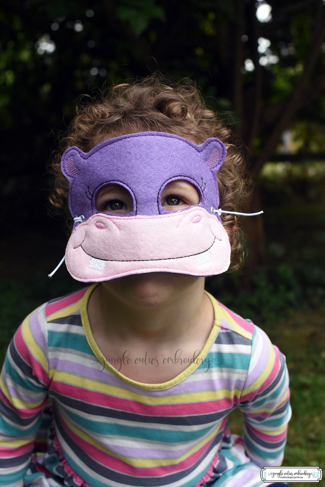 Hippopotamus Hippo Mask (M163) I Kid's Mask, Dress-up, Party Favors ...