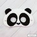Panda Bear Mask M183 I Kid's Mask, Dress-up, Party Favors, Birthday ...