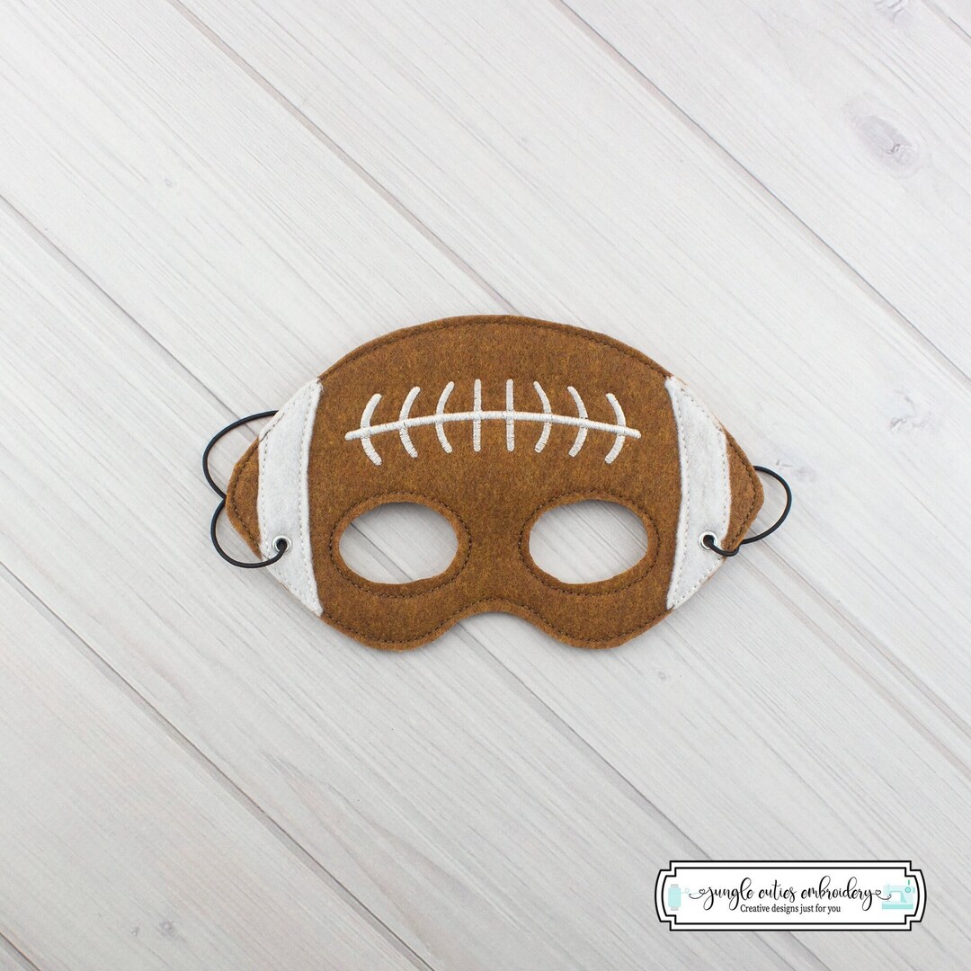 Football Mask (MA018) I Kid's Mask, Adult Mask, Dress-up, Party Favors ...