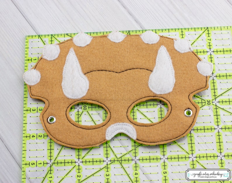 Triceratops Dinosaur Mask M045 I Kid's Mask Dress-up - Etsy