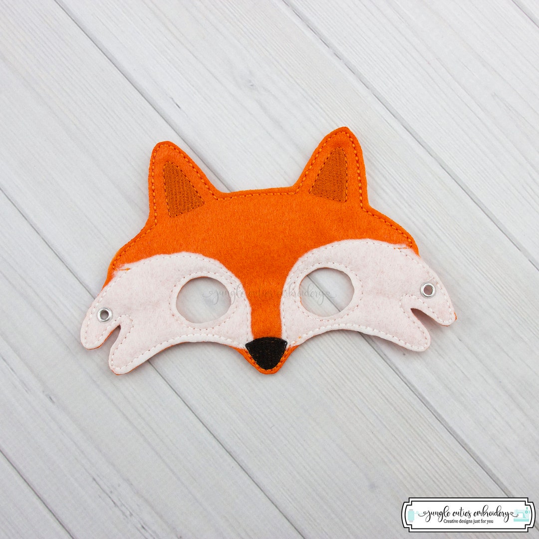 Fox Mask (M203) I Kid's Mask, Dress-up, Party Favors, Birthday Party ...
