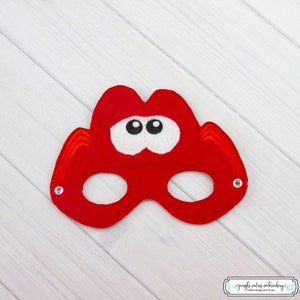 Crab Mask (M096) I Kid's Mask, Dress-up, Party Favors, Birthday Party ...