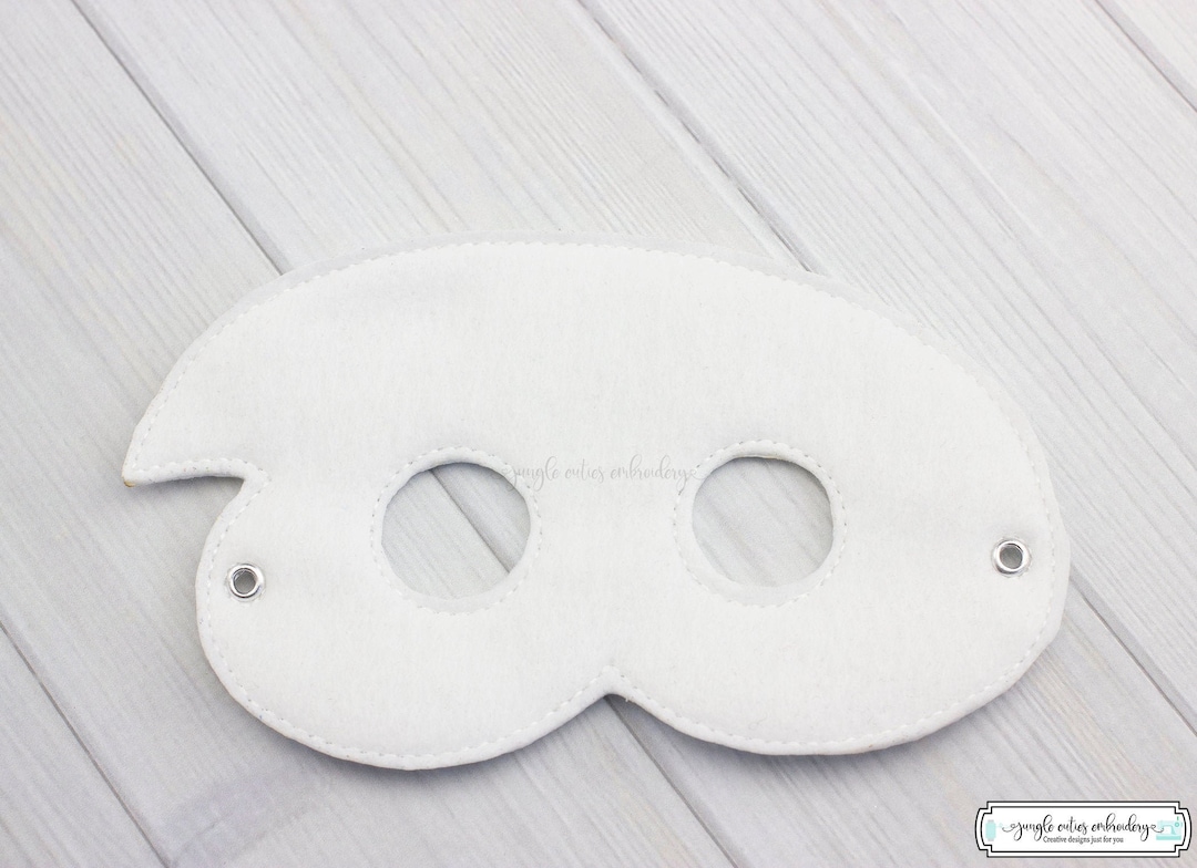 White Ghost Mask (M115) I Kid's Mask, Dress-up, Party Favors, Birthday ...