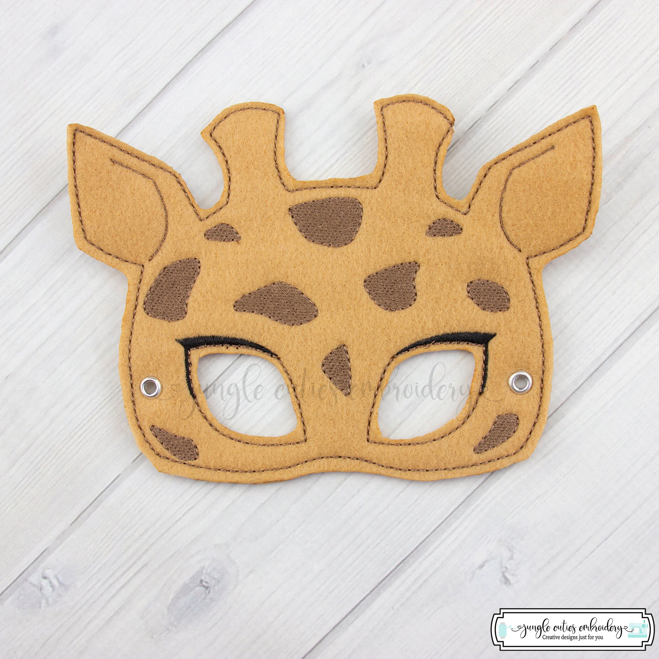 Giraffe Mask Template
