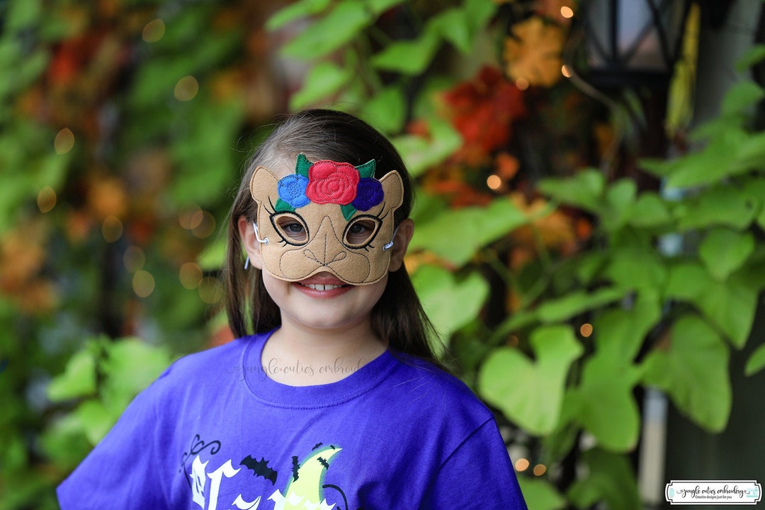 Floral Camel Mask M208 I Kid's Mask, Dress-up, Party Favors, Birthday ...