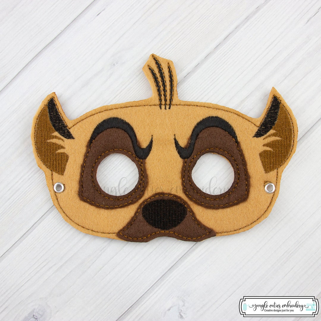 Hyena Mask (M177) I Kid's Mask, Dress-up, Party Favors, Birthday Party ...