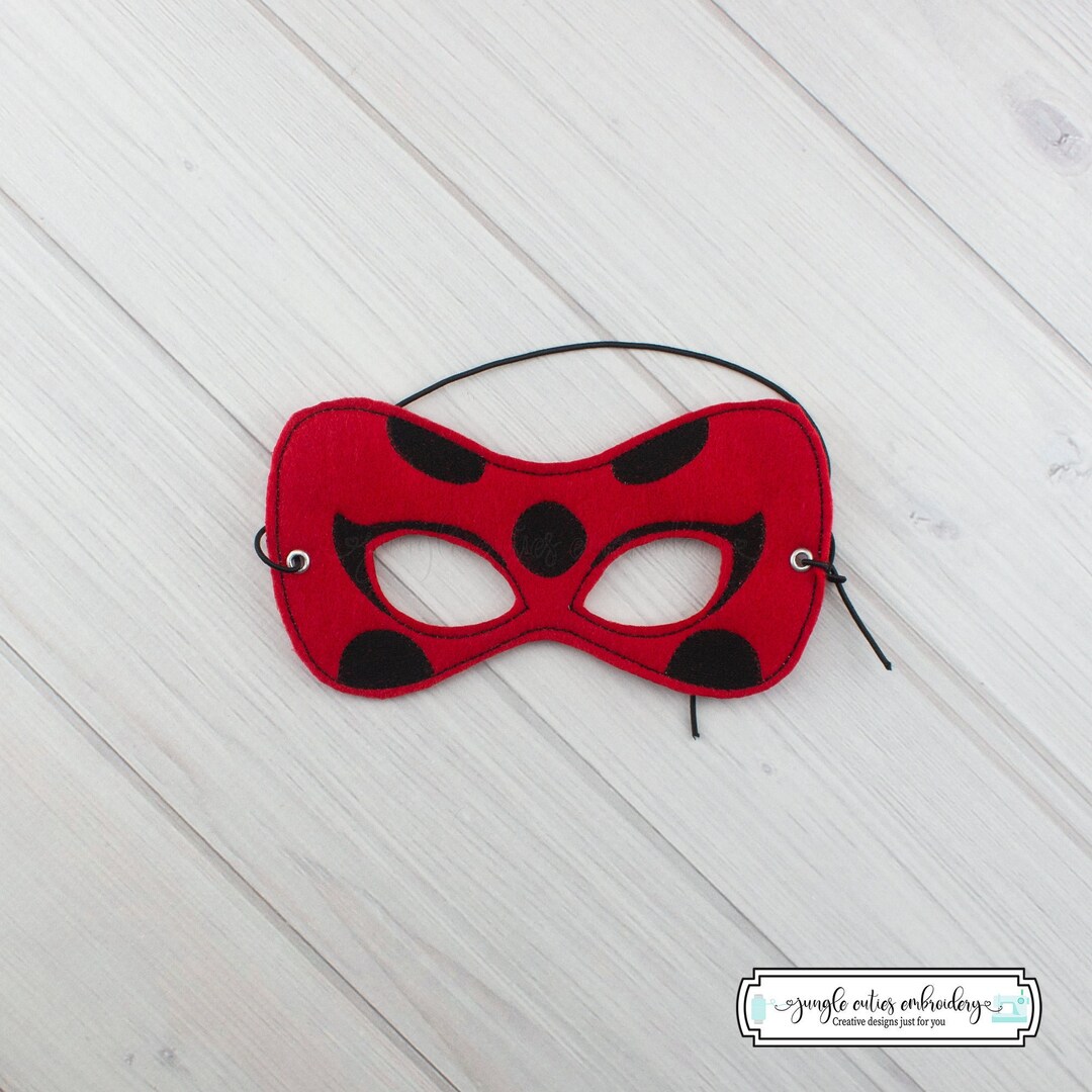 Ladybug Mask (MA025) I Kid's Mask, Adult Mask, Dress-up, Party Favors ...