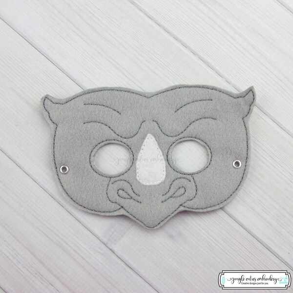 Rhino Mask - Etsy