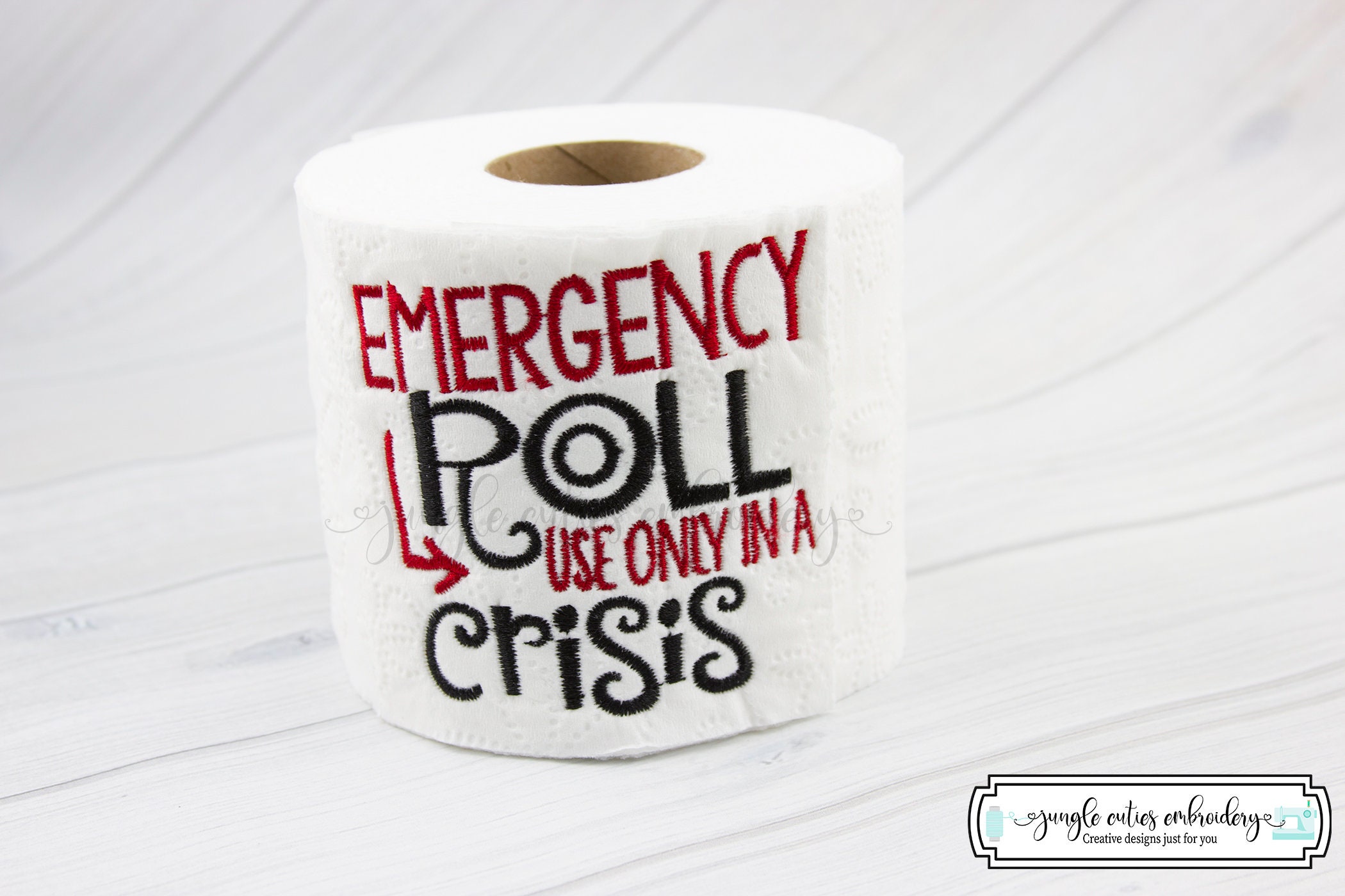 Emergency Roll Use Only in A Crisis Toilet Paper (TP007) I Christmas ...