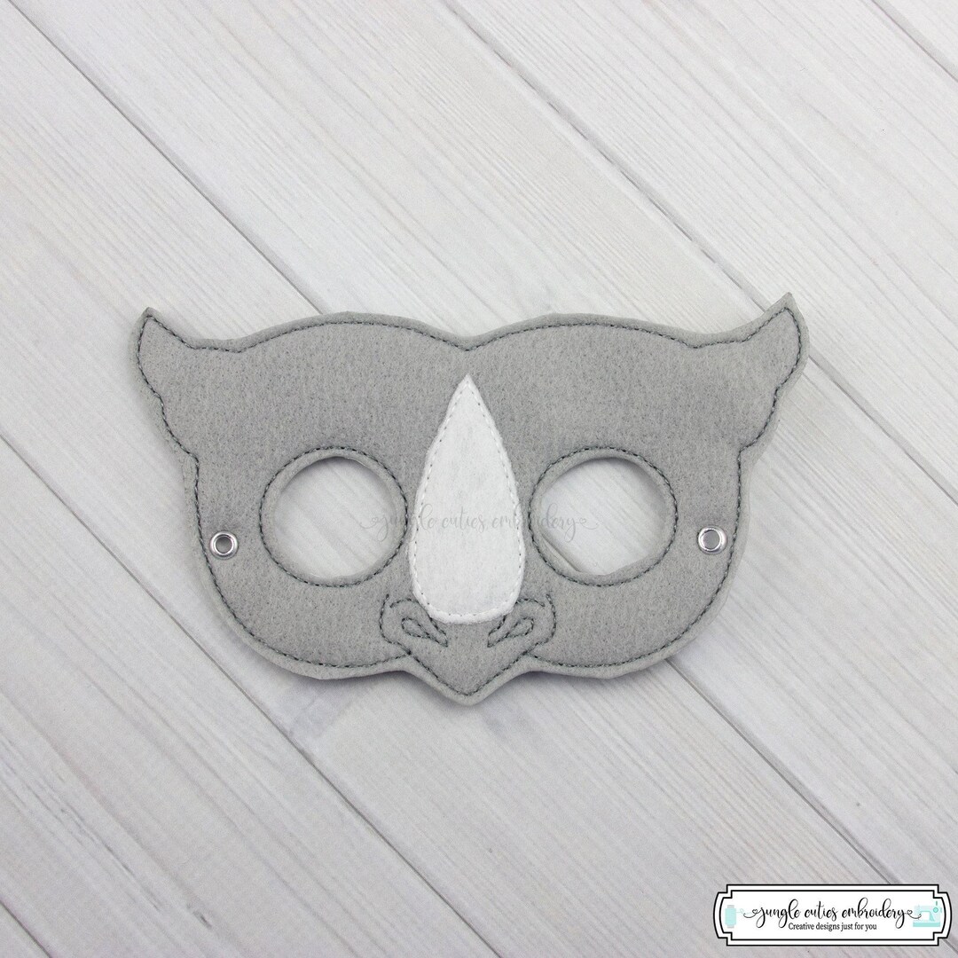 Rhinoceros Rhino Mask (M223) I Kid's Mask, Dress-up, Party Favors ...