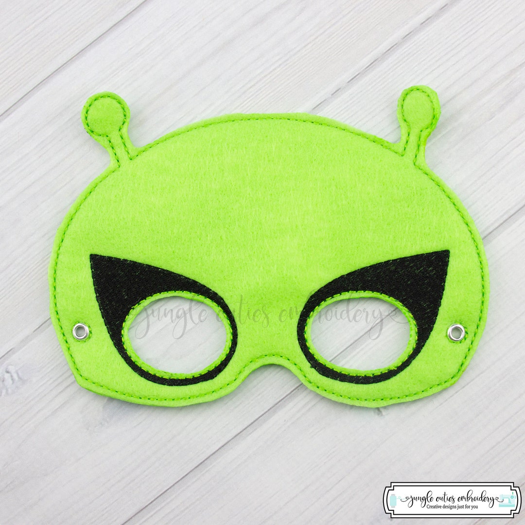 Alien Mask (M143) I Kid's Mask, Dress-up, Party Favors, Birthday Party ...