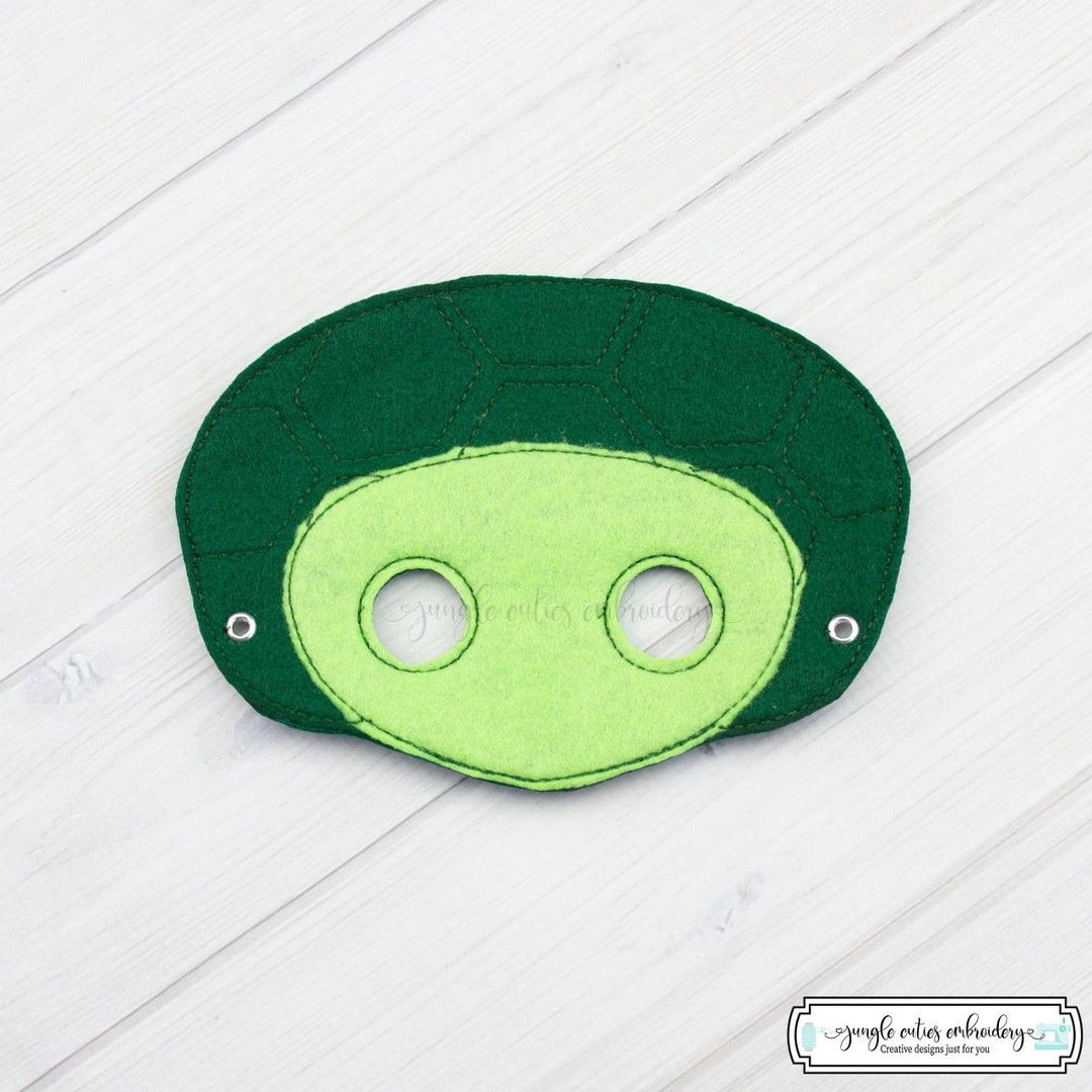 Tortoise Mask (M135) I Kid's Mask, Dress-up, Party Favors, Birthday ...