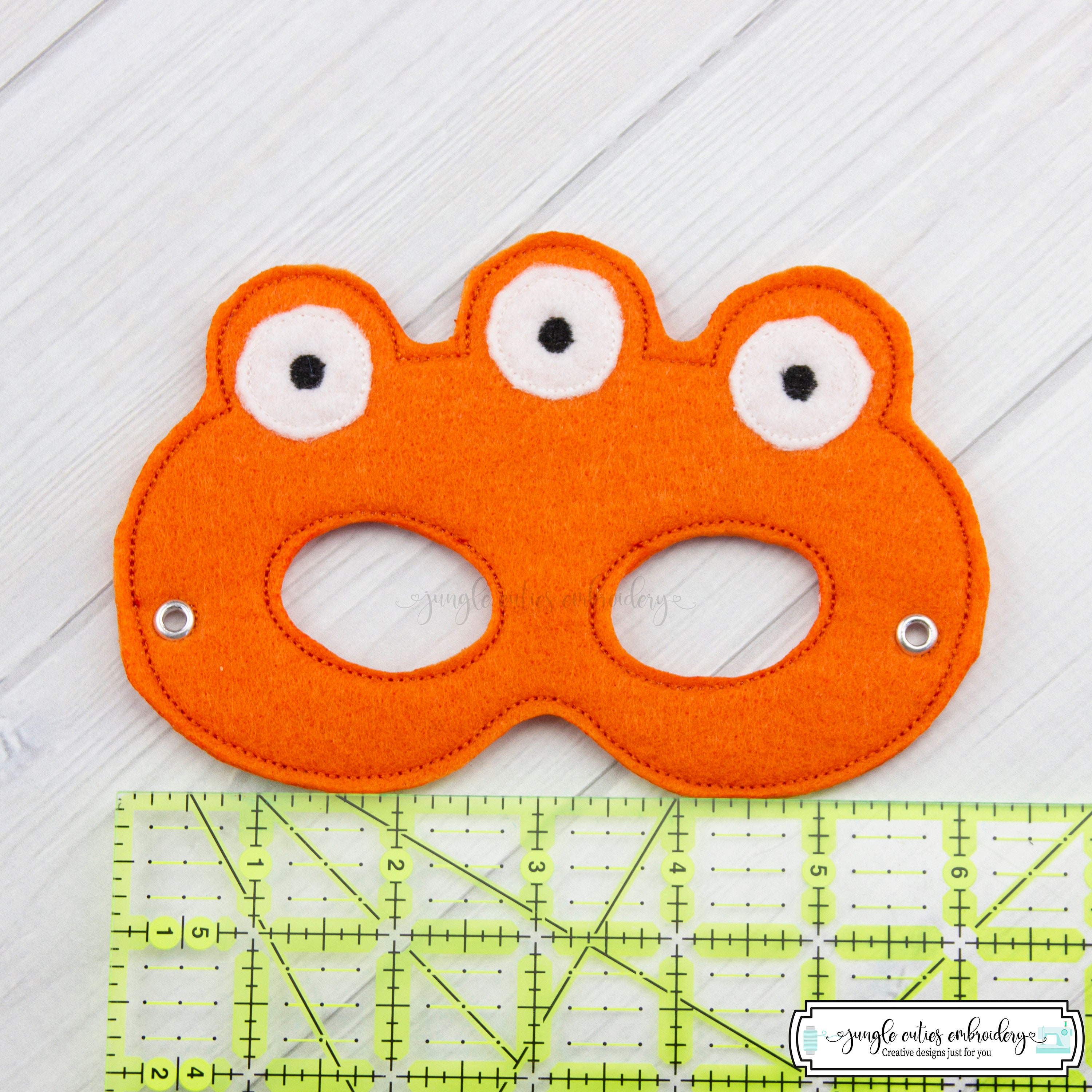 Three Eyed Alien Monster Mask (M144) I Kid's Mask, Dress-up, Party ...