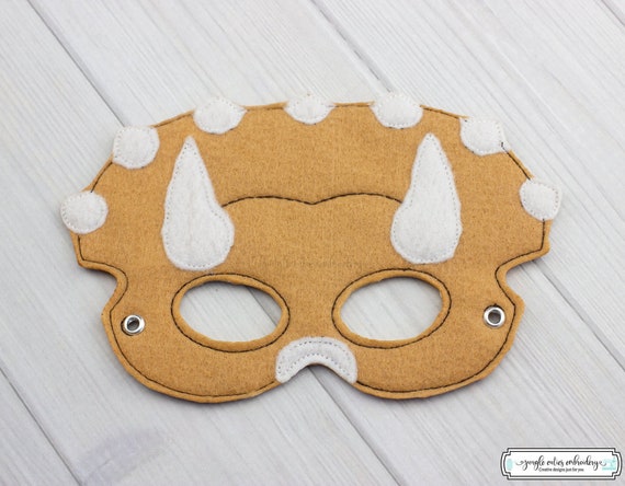 Triceratops Dinosaur Mask M045 I Kid's Mask Dress-up | Etsy