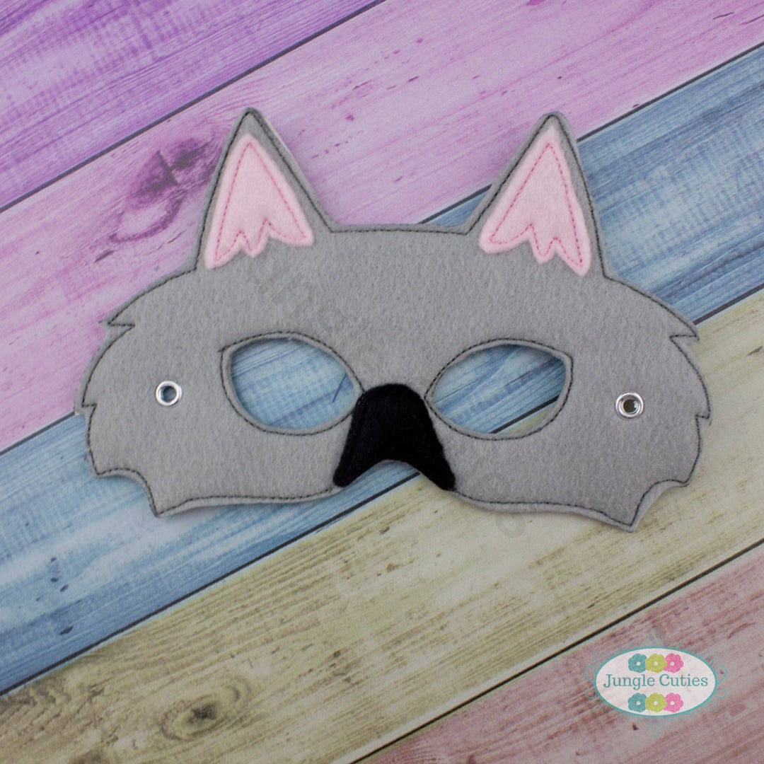 Werewolf Mask (M082) I Kid's Mask, Dress-up, Party Favors, Birthday ...