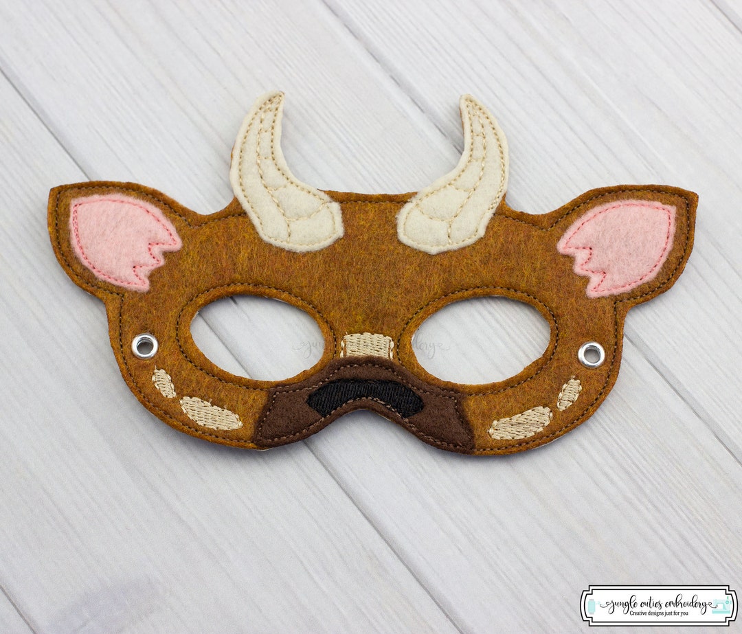 Bongo Antelope Mask (M257) I Kid's Mask, Dress-up, Party Favors ...