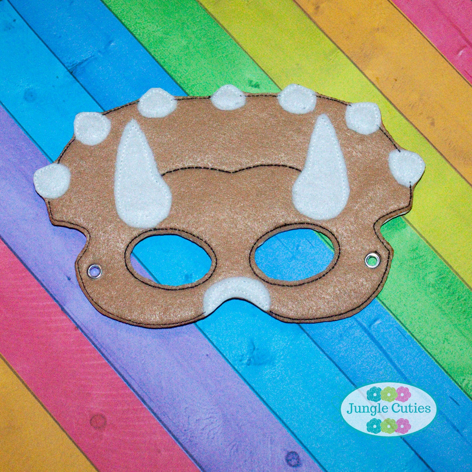 Triceratops Dinosaur Mask M045 I Kid's Mask Dress-Up | Etsy