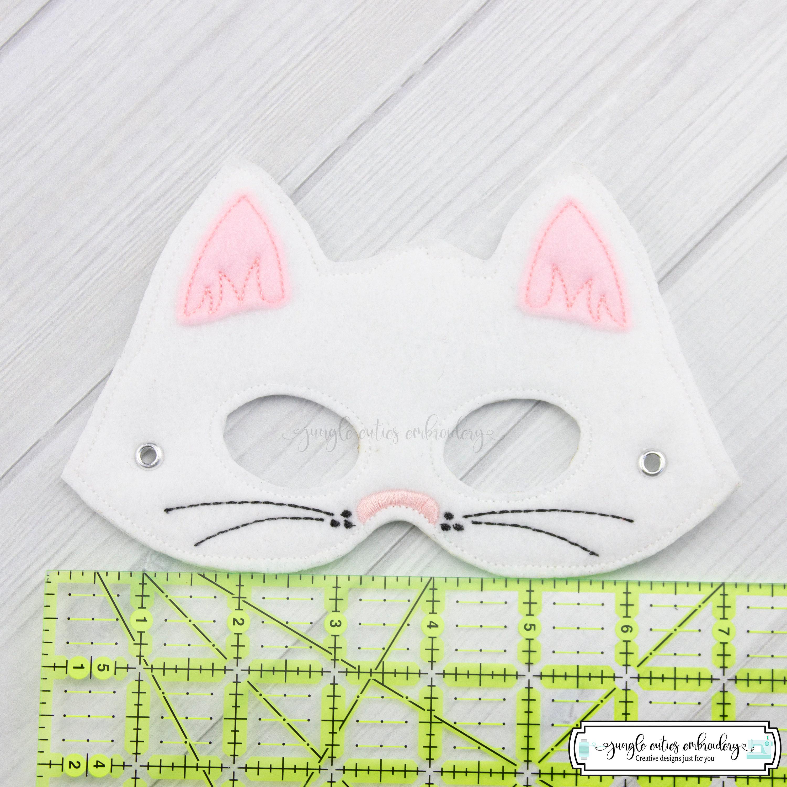 Cat Mask (M170) I Kid's Mask, Dress-up, Party Favors, Birthday Party ...