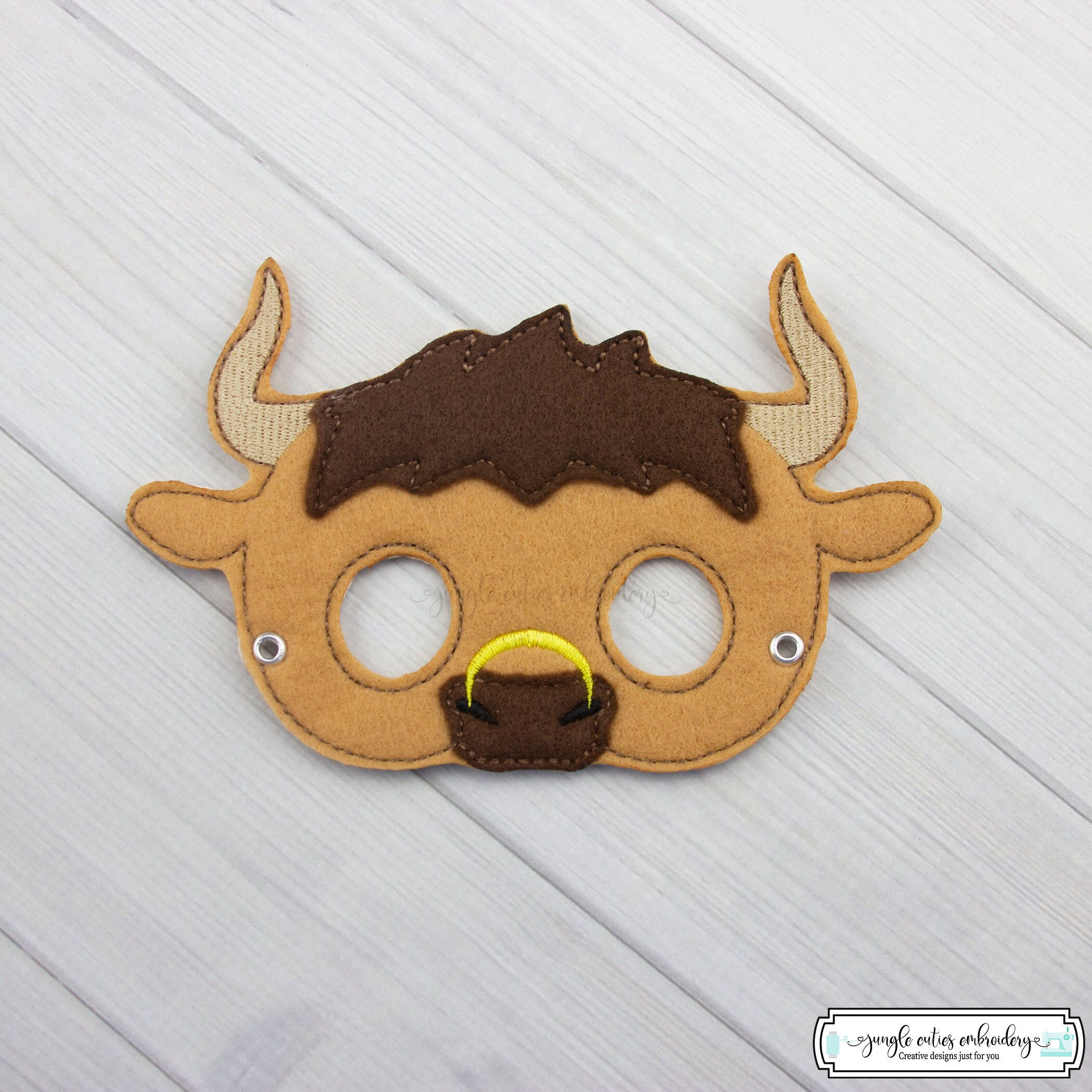 Bull Mask M194 I Toddler's Mask Preschooler Mask | Etsy