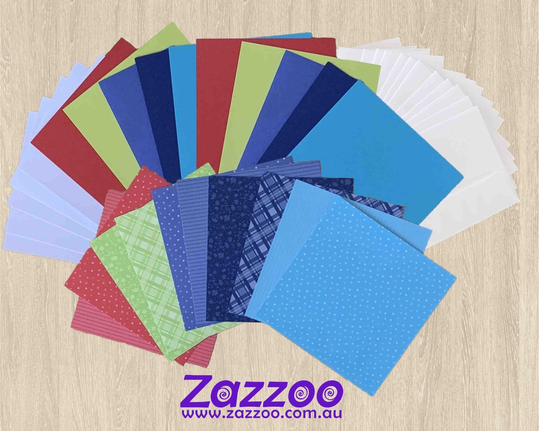 Card Making Kit With Stampin' up Patterned Paper, in Color 22-24 DIY ...