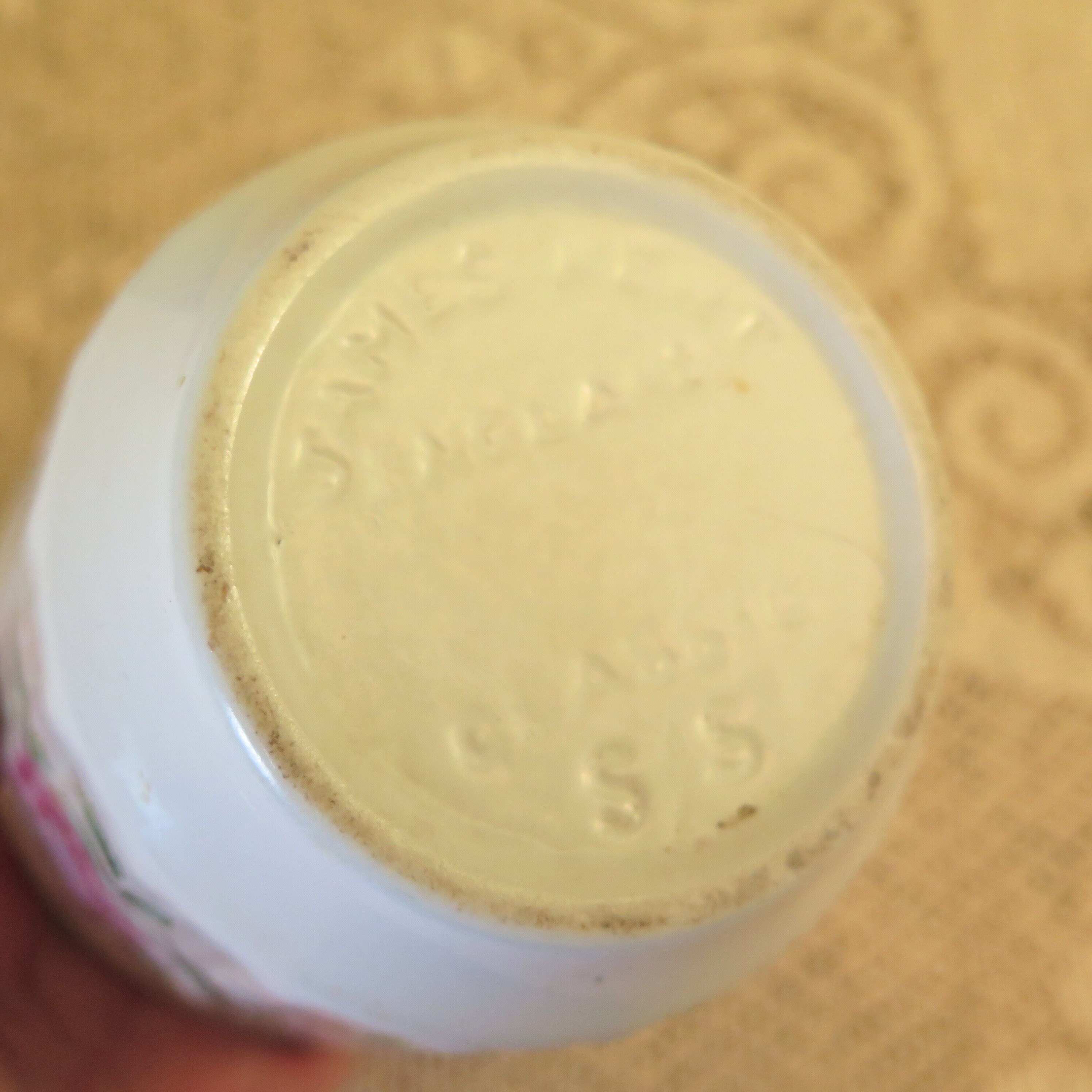 Vintage Old Foley / James Kent Plant Pot in the China Rose Pattern ...