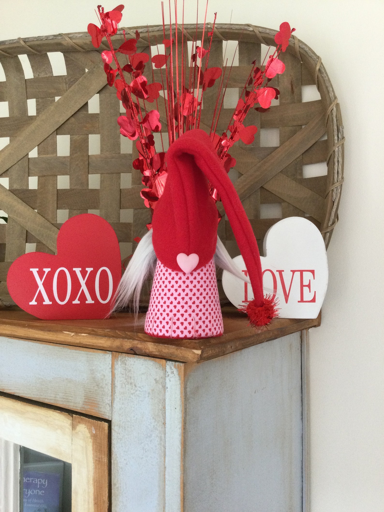 Valentines Day Gnome Valentine Gnome Tiered Tray Decor - Etsy