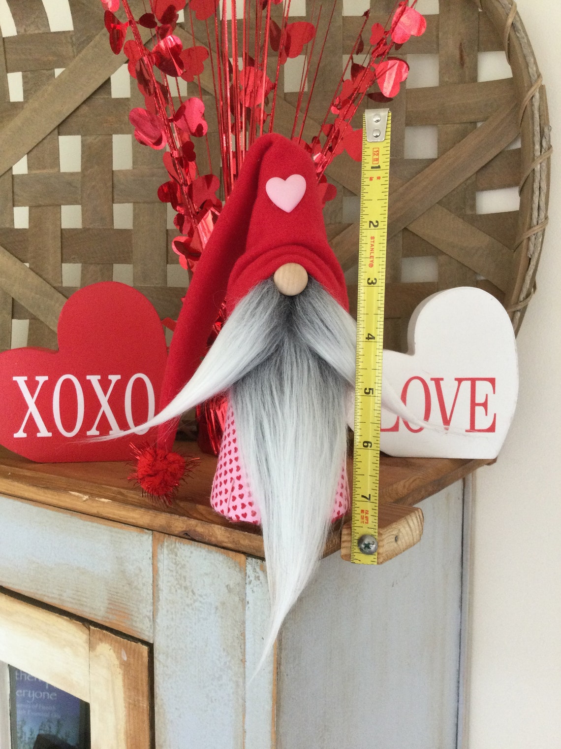 Valentines Day Gnome Valentine Gnome Tiered Tray Decor - Etsy