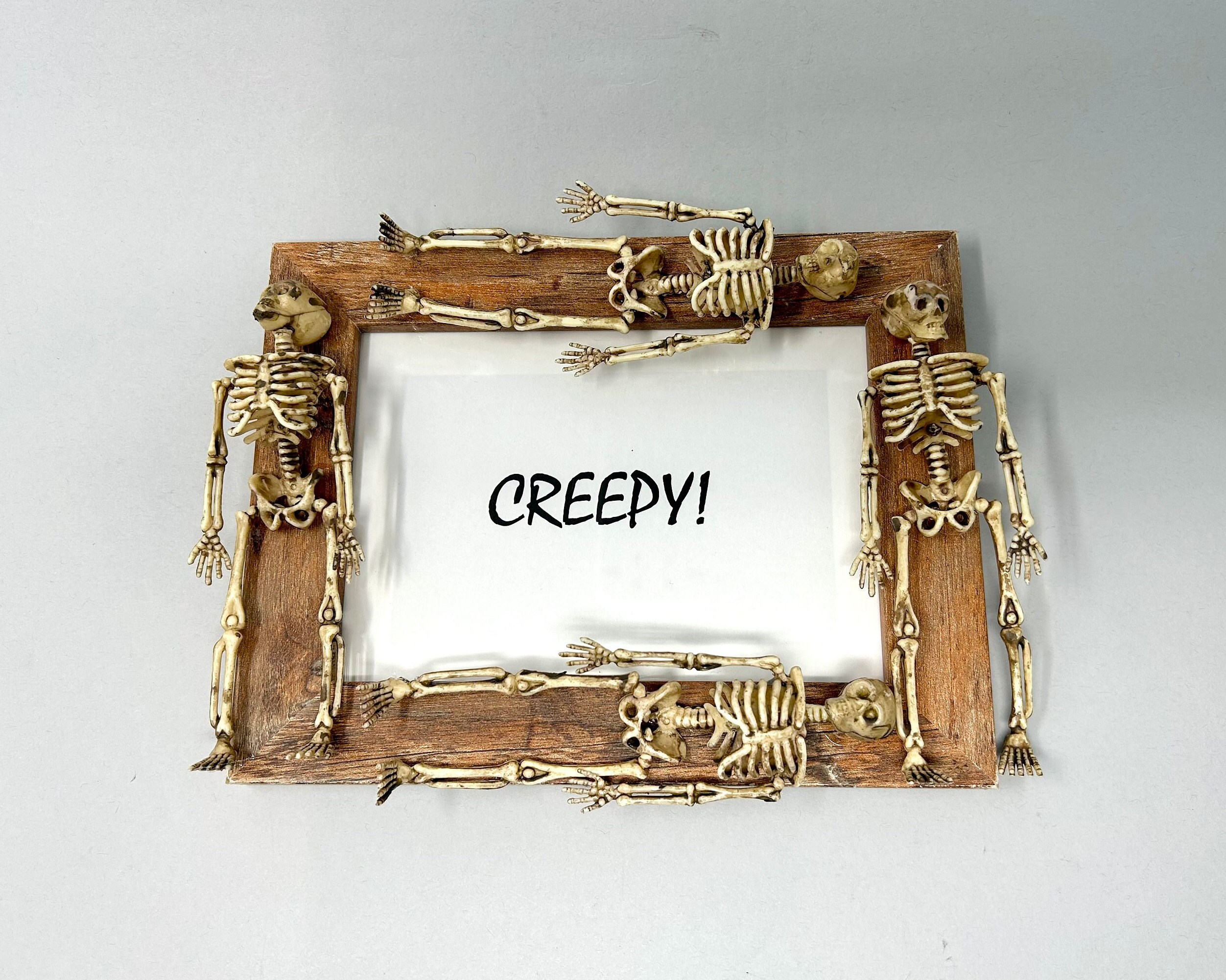 Creepy Skeleton Photo Frame - Etsy