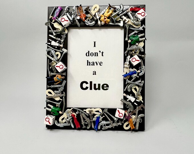 Clue Game Photo Frame - Etsy