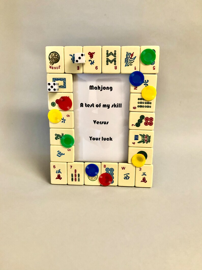 Complete Mahjong Game Photo Frame - Etsy