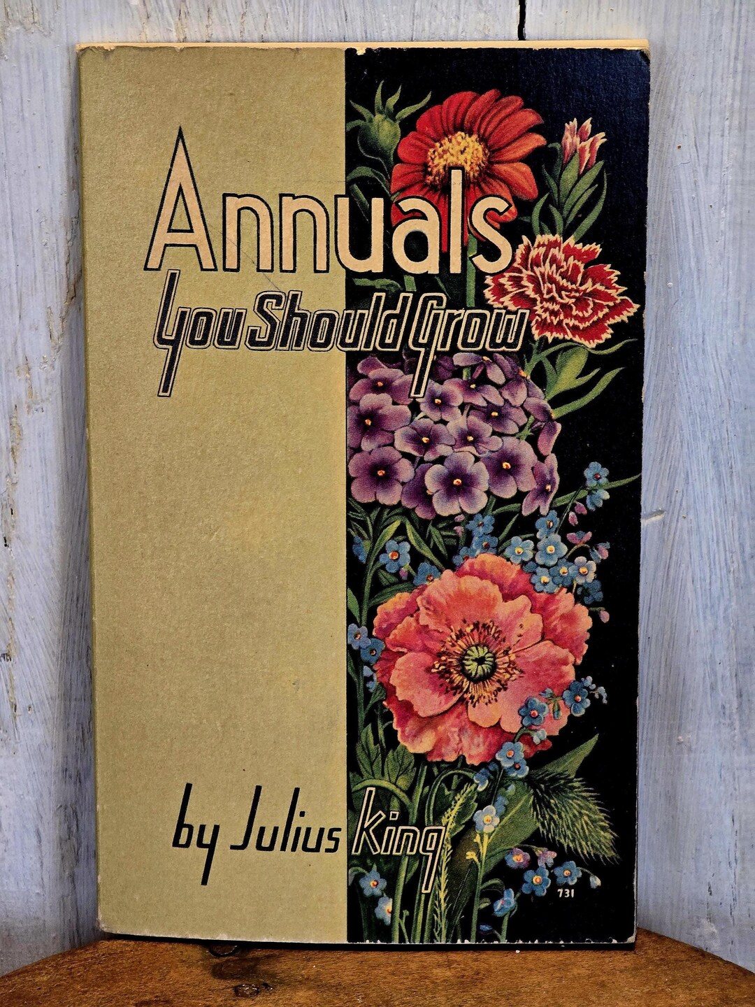 Vintage 1937 Gardening Guide - Annuals You Should Grow by Julius King ...