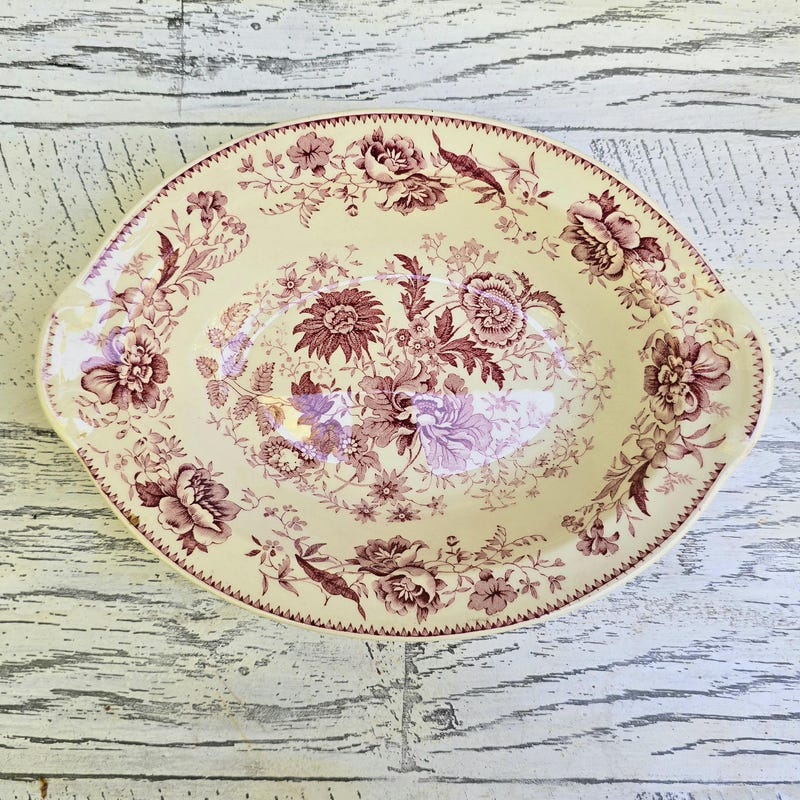 Transferware Platter - Etsy