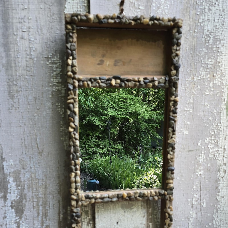 Primitive Mirror - Etsy