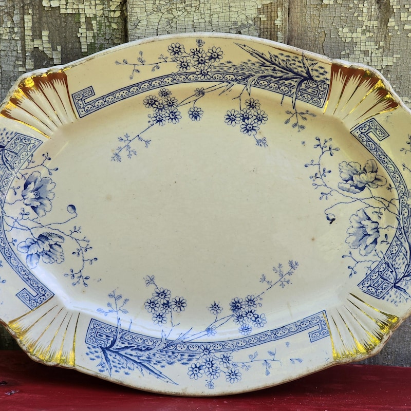 Transferware Platter - Etsy