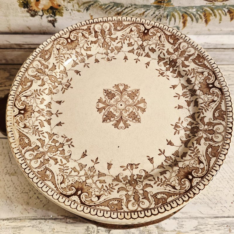 Antique Ridgeway Plates - Etsy