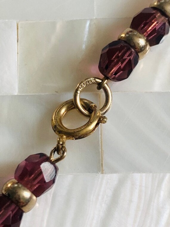 Vintage Signed Napier 30" Opera Length Chain Necklace… - Gem