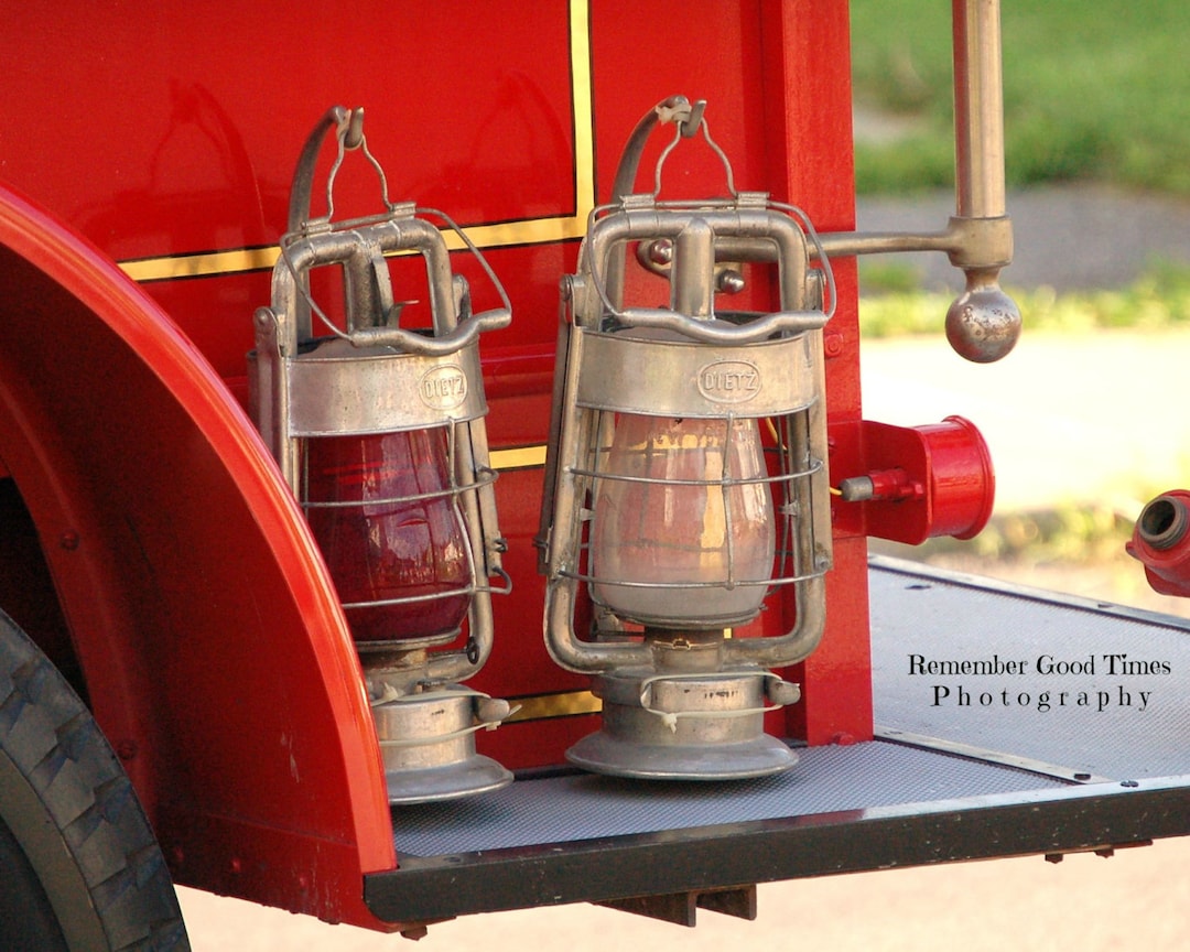 Old Time Light Rgtphotos Fire Truck Lantern Photography - Etsy