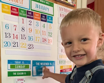 Circle Time Calendar - Etsy