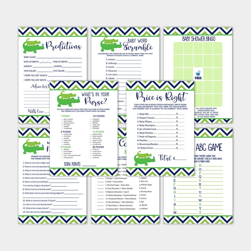 Alligator Shower - Etsy