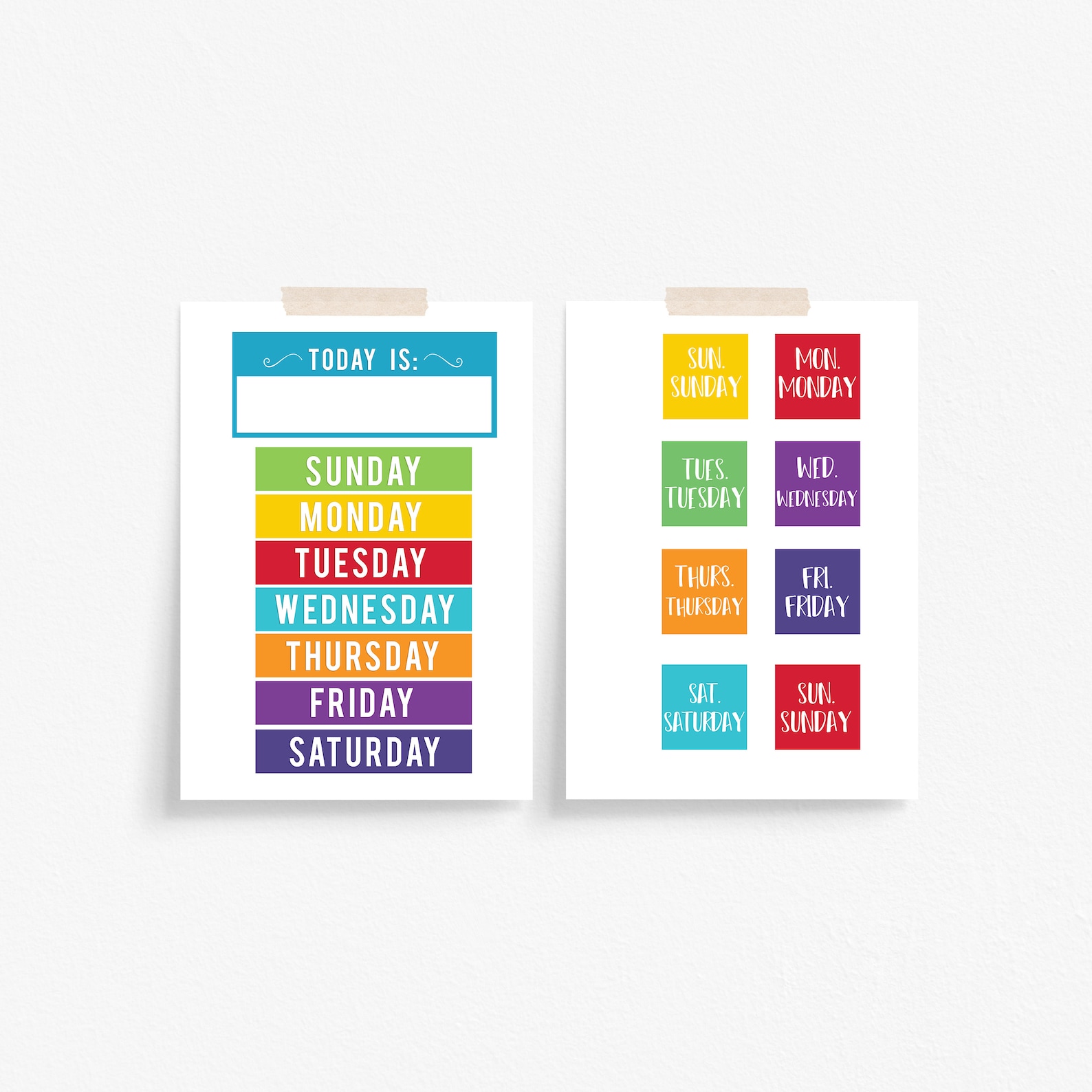 Morning Board Printable Bundle Circle Time Activity Weather - Etsy