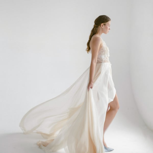 Lace Halter Wedding Dress Etsy