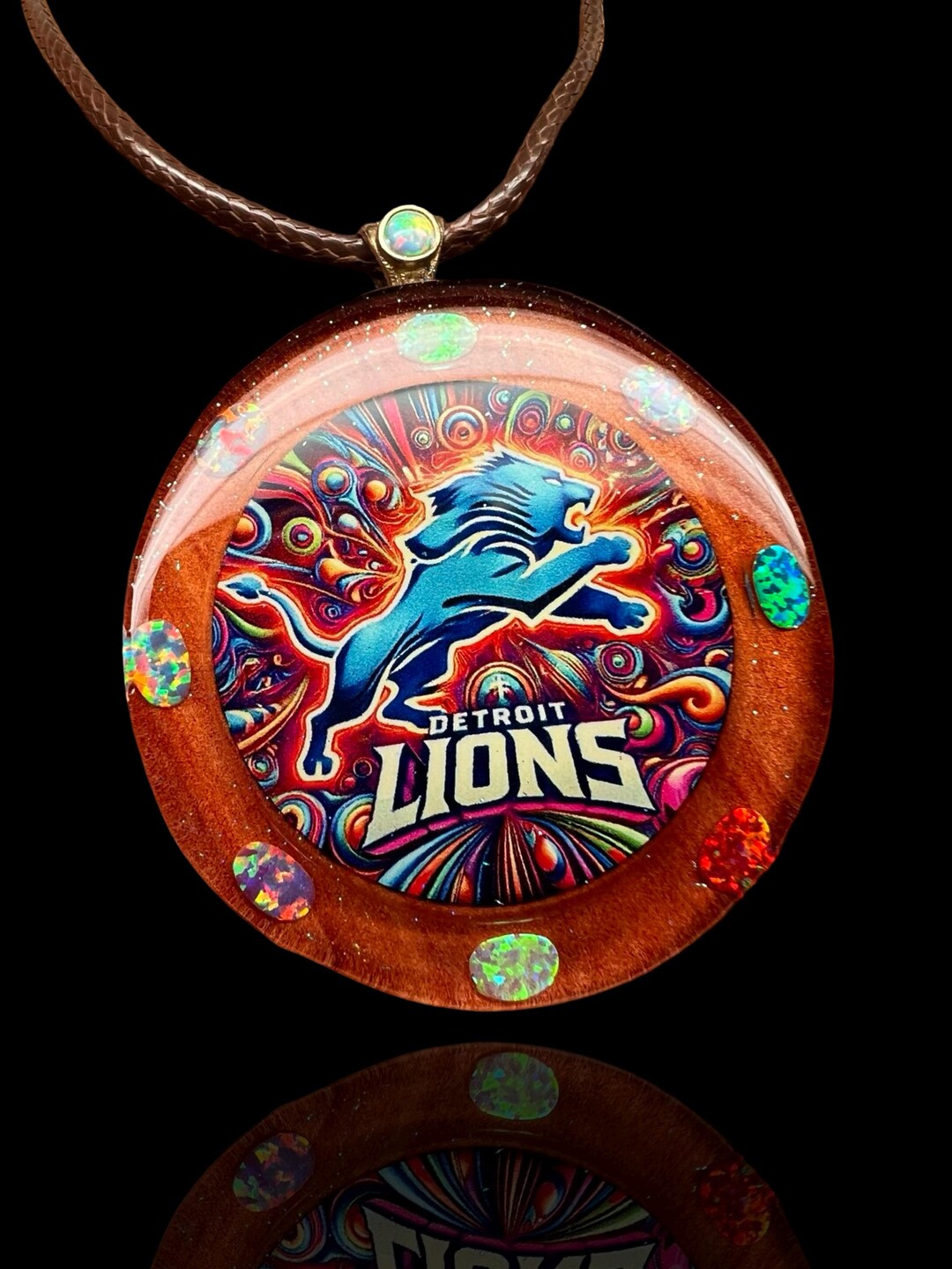 Detroit Lions Pendant Nfl Football Accessories Detroit Lions Gift ...
